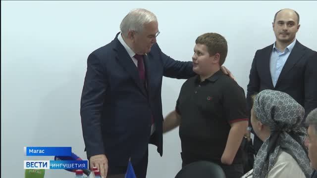 Приём граждан по вопросам правовой поддержки провёл председатель парламента Ингушетии Магомет Тумгое