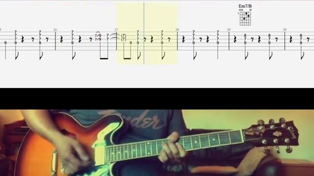 BB King-The Thrill Is Gone(guitar cover,tab)