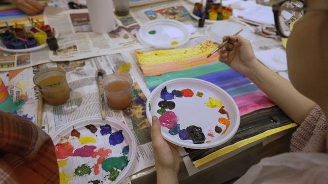 Урок 17 Цветные Полоски