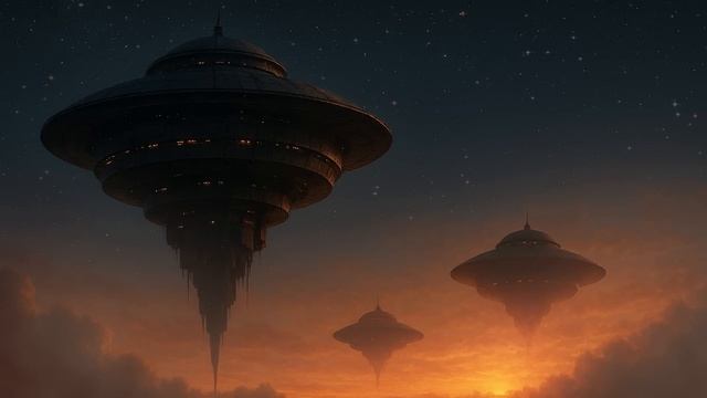 Skyward ｜｜ Relaxing Dark Ambient Sci Fi Music 🎧 [Deep SPACE Ambience]