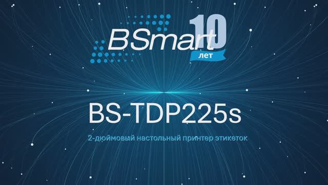 Преимущества BSmart BS-TDP225s. Скорость печати