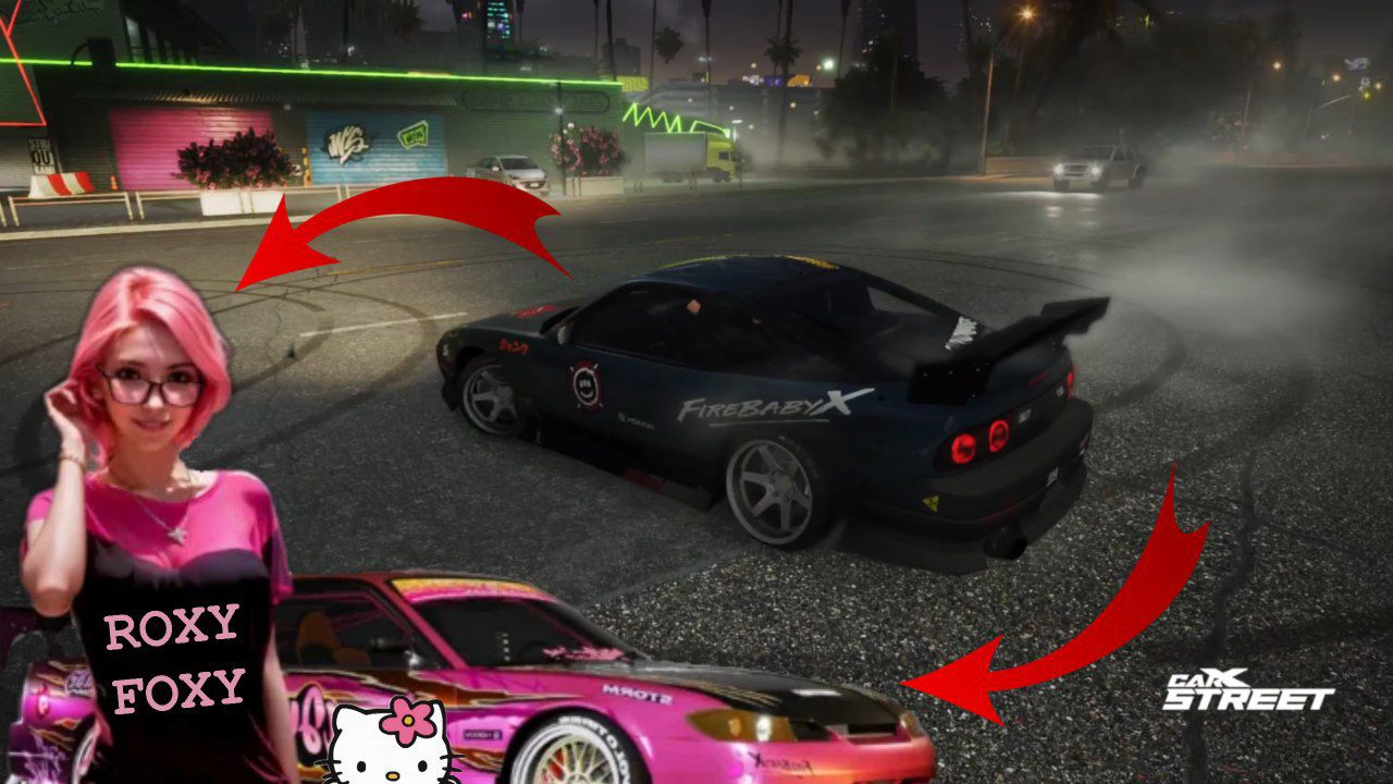 ROXY FOXY - МОЙ ПЕРВЫЙ БОСС в CarX Steet!!! (CarX Steet #4)