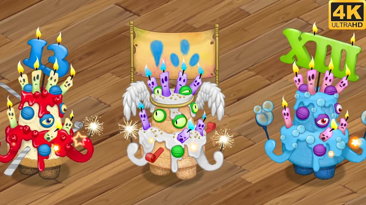 Все Новые Костюмы Джема Всборе в My Singing Monsters (Мои Поющие Монстры, Msm, Мсм)