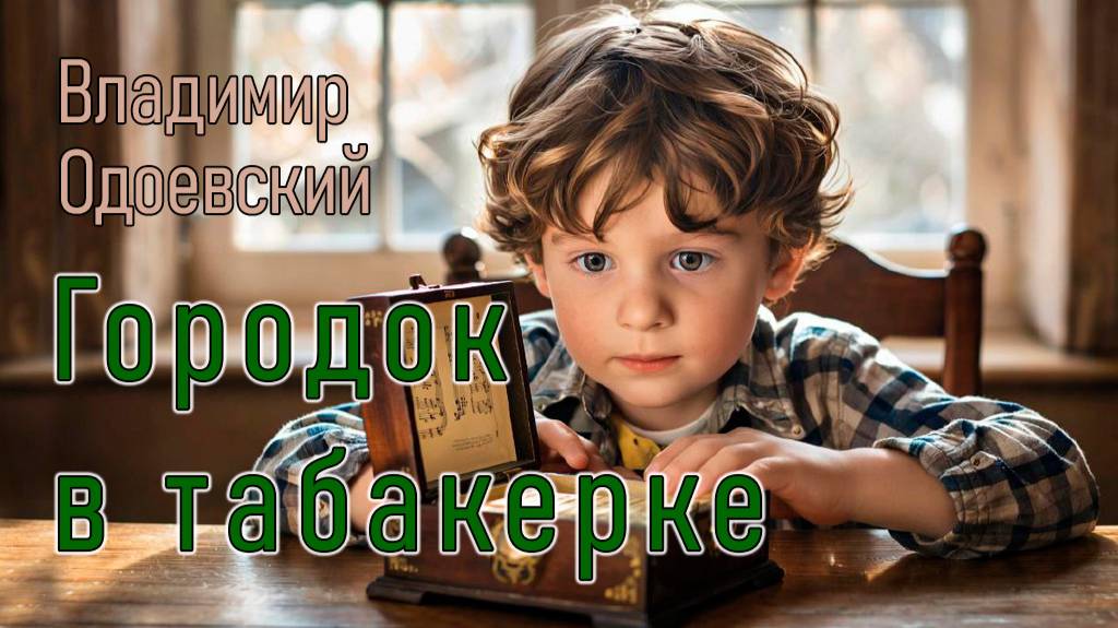 В. Одоевский. "Городок в табакерке". Рассказ.