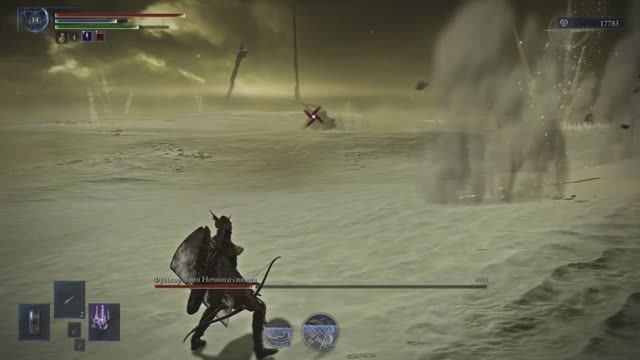 ELDEN RING NIGHTREIGN - Фульгор, воин Ночного сияния. Лучник соло. Ironeye vs. Fulghor.