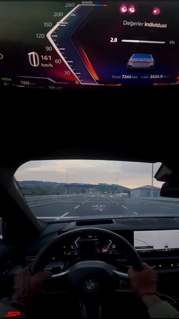 2024 BMW G 60 5.20 i - Испытание тормозов