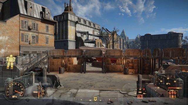 Fallout 4 Серия 39 Закусочная Друмлин. Поместье Фэйрлайн хилл. Напарник Престон Гарви.