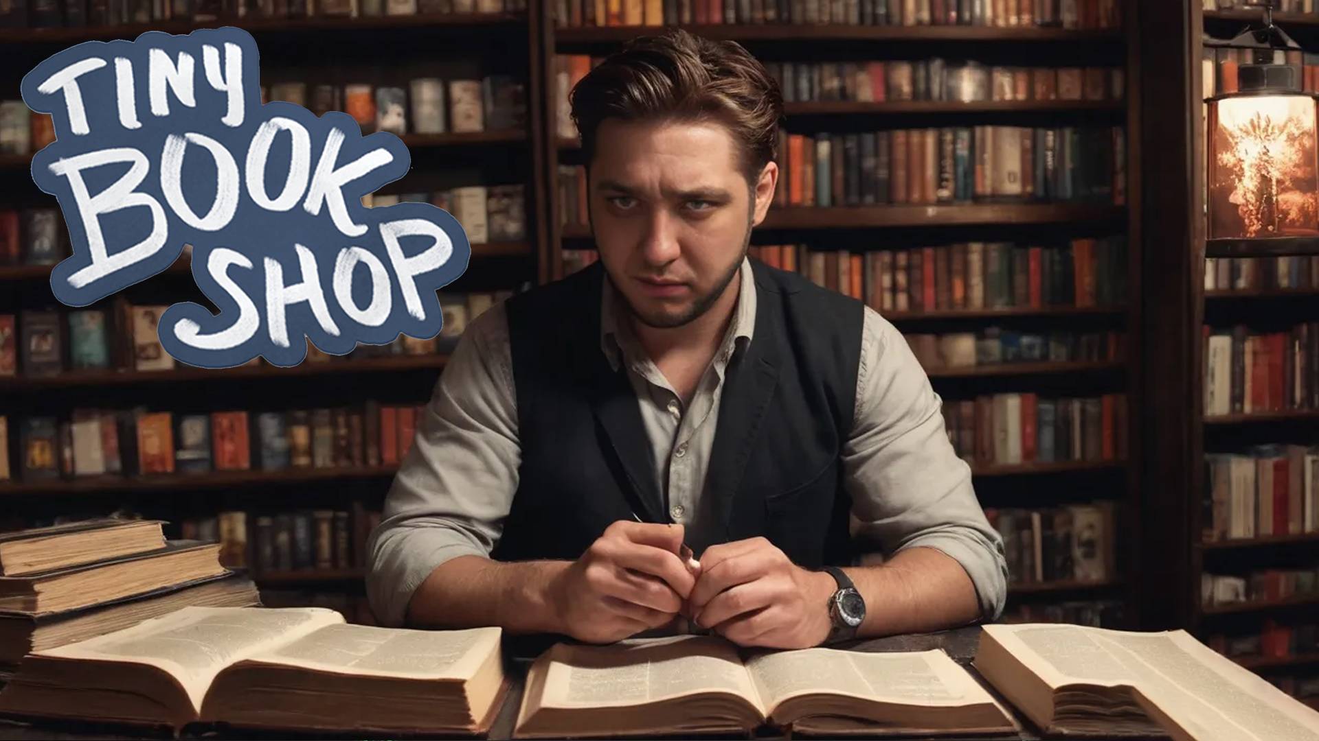 ОТКРЫЛ КНИЖНУЮ ЛАВКУ - Tiny Bookshop