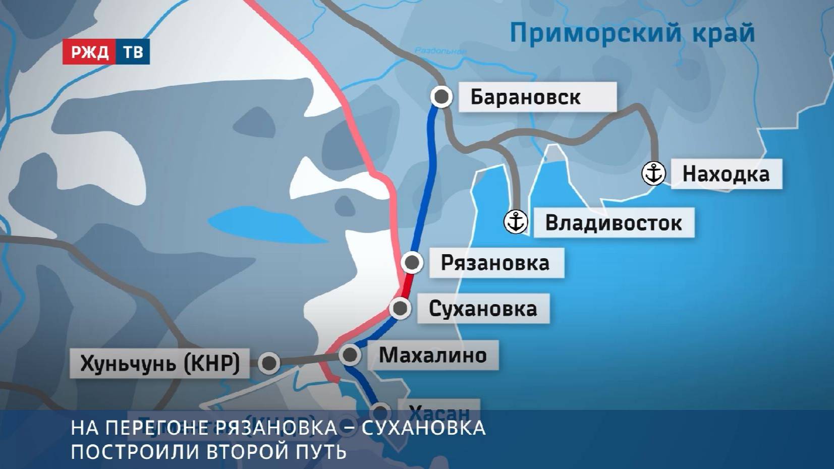 На перегоне Рязановка – Сухановка построили второй путь