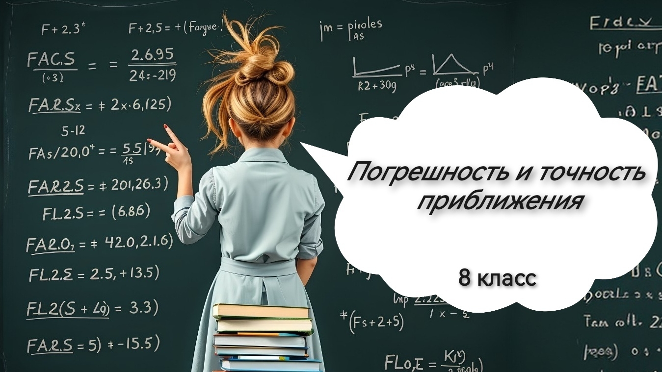 Погрешность и точность приближения. Округление. 8 класс