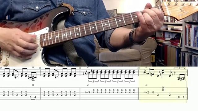 Sweet Home Chicago Clapton Style (guitar cover,tab,backing track)