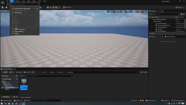 5 - How to Create the Game Mode