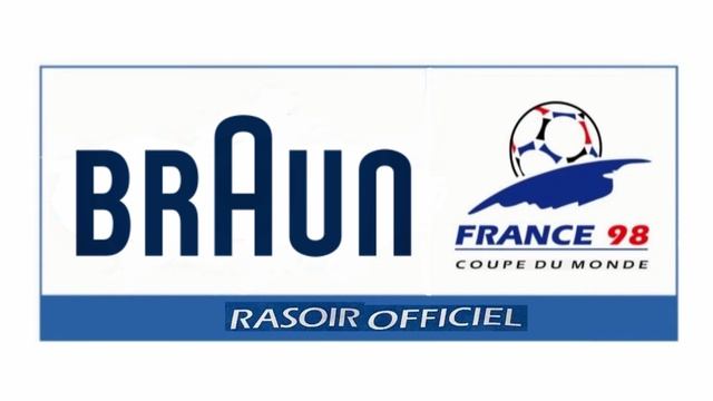 Braun - rasoir officiel de la Coupe du Monde France 98