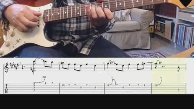 Licks John Mayer Style (guitar cover,tab,backing track)