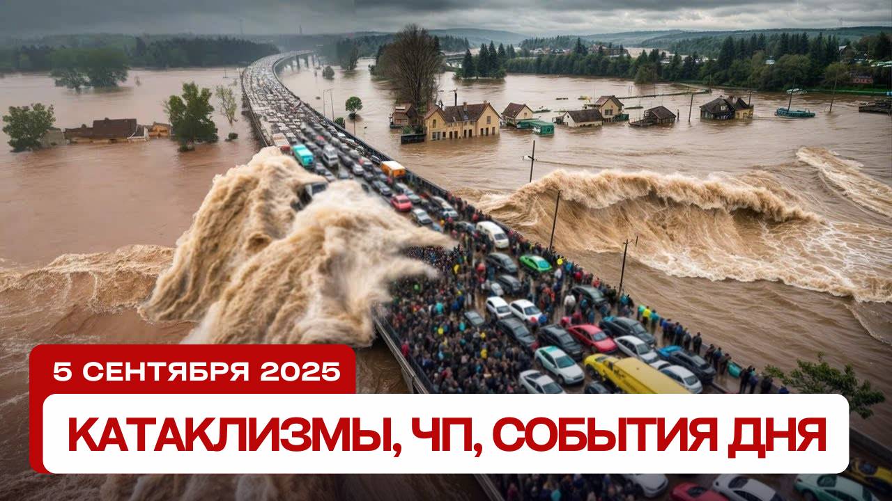 Катаклизмы 05.09.2025: США и Канада горят, Мексику накрыл циклон, Афганистан сотрясло землетрясение