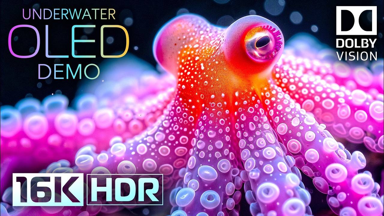 ПОДВОДНЫЙ МИР OLED 8K