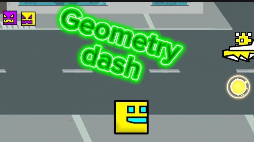 необычный уровень в geometry dash