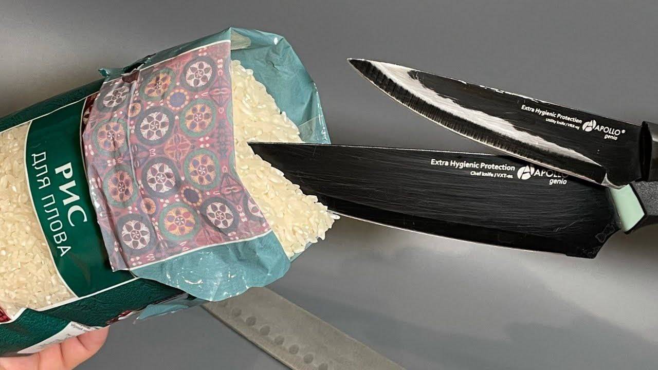 Возьми НОЖИ и засунь в ПАЧКУ С РИСОМ❗Эти хитрости УДИВЯТ ВАС😱