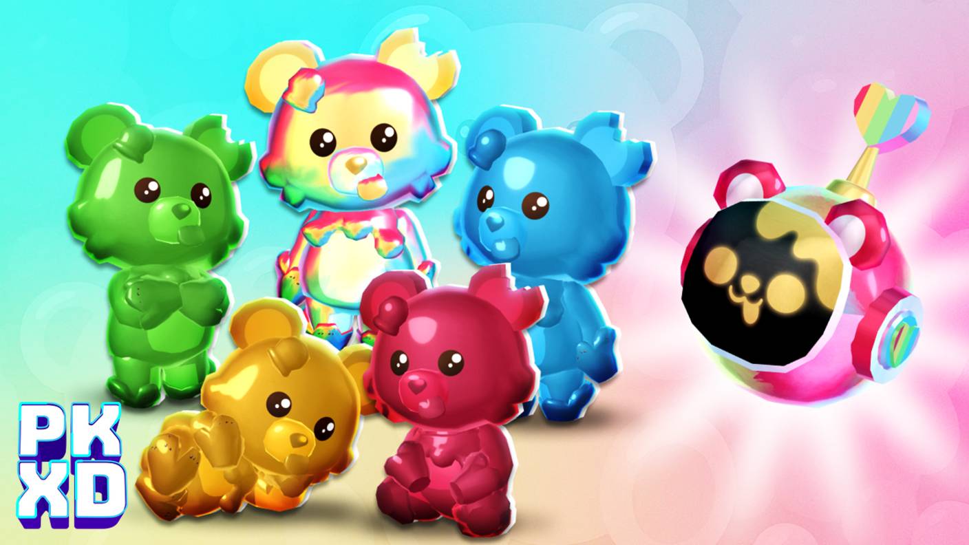 Обнова Желейный мишка в ПК ХД! Gummy bear PK XD! 🐻 pkxd #лавиния #пкхд
