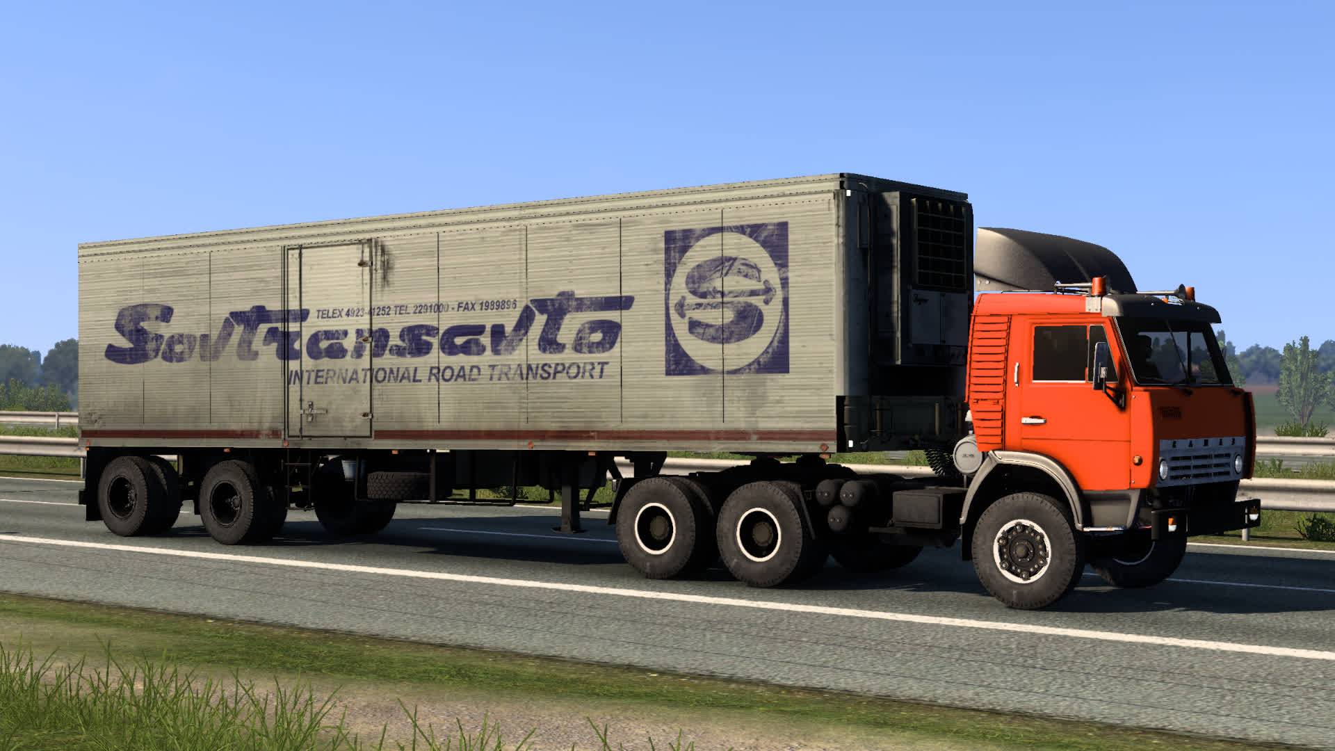 380 / ETS 2 1.55 / КАМАЗ 5410 / Русская сборка.