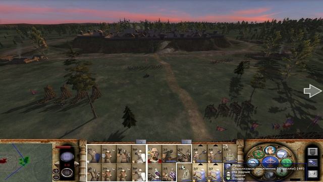 M:2TW kingdoms DenMod. Кампания за Русь ч_32. Литва очищена от литовцев.