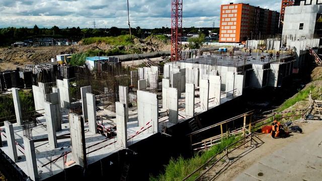 ЖК «Пехра» — съёмка с воздуха август 2025