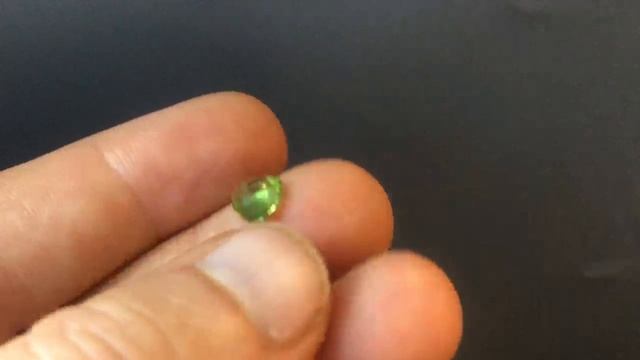 Перидот без облагораживания 1,82кт №457