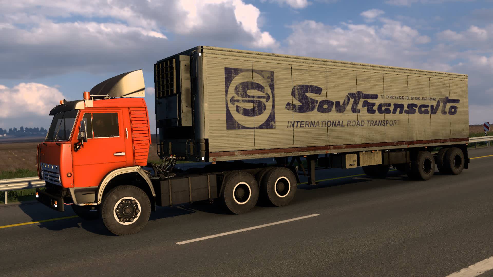 379 / ETS 2 1.55 / КАМАЗ 5410 / Русская сборка.
