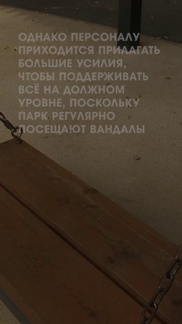 Вандализм в парке Мира