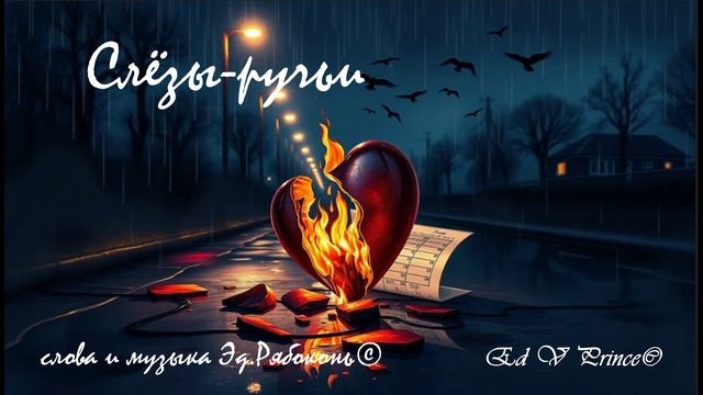"Слёзы - ручьи"   Ed V Prince©