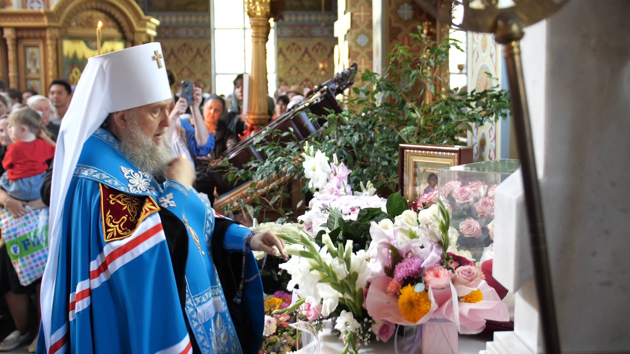 Митрополит Иосиф (Чернов). Панихида