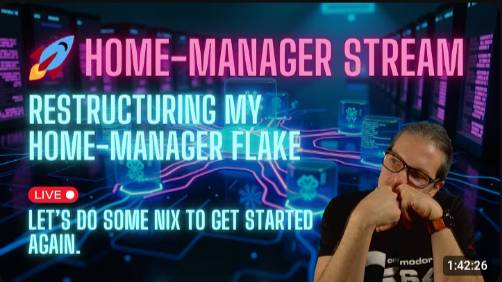 Building a Home Manager Flake in Nix part 2