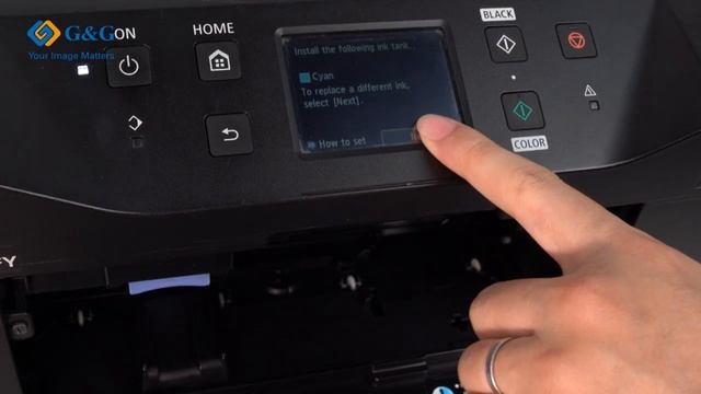 Установка картриджей G&G серии PGI-1100XL-1400XL для Canon