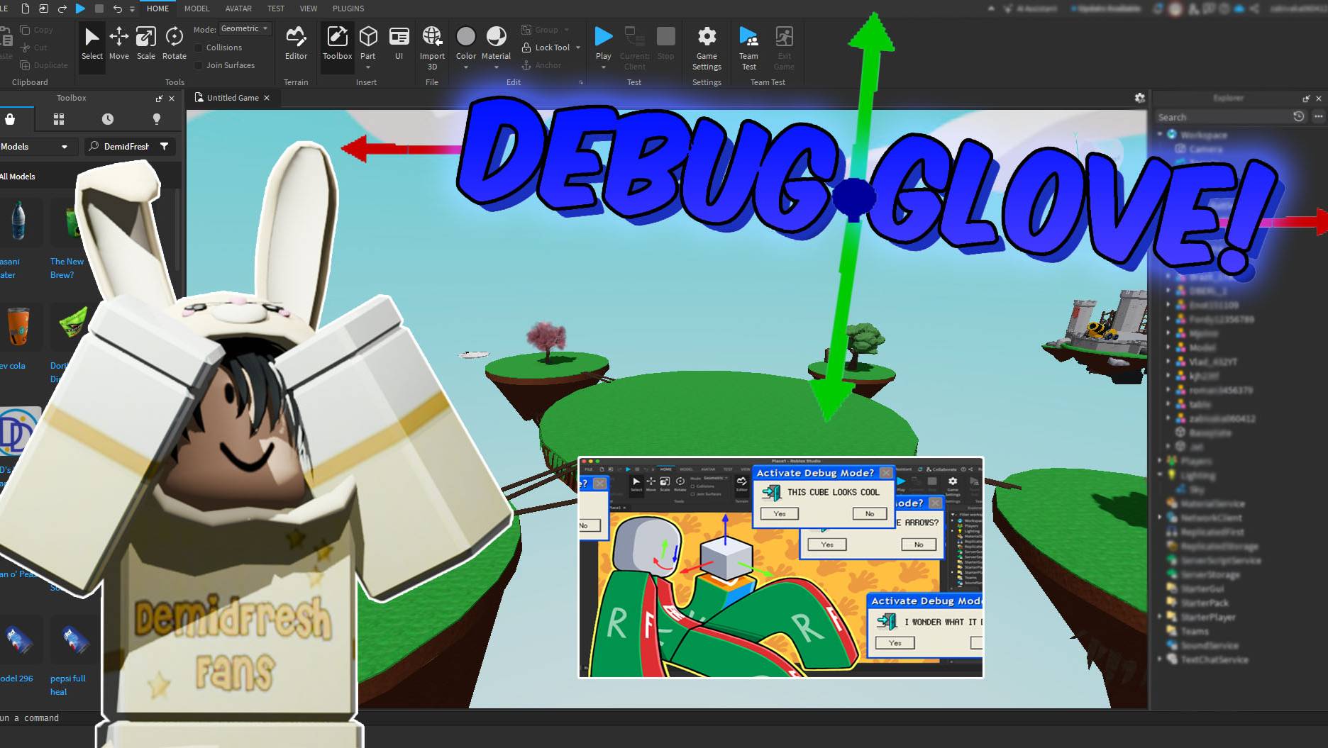 Как получить перчатку DEBUG 🧤 Новое обновление Slap Battles Roblox