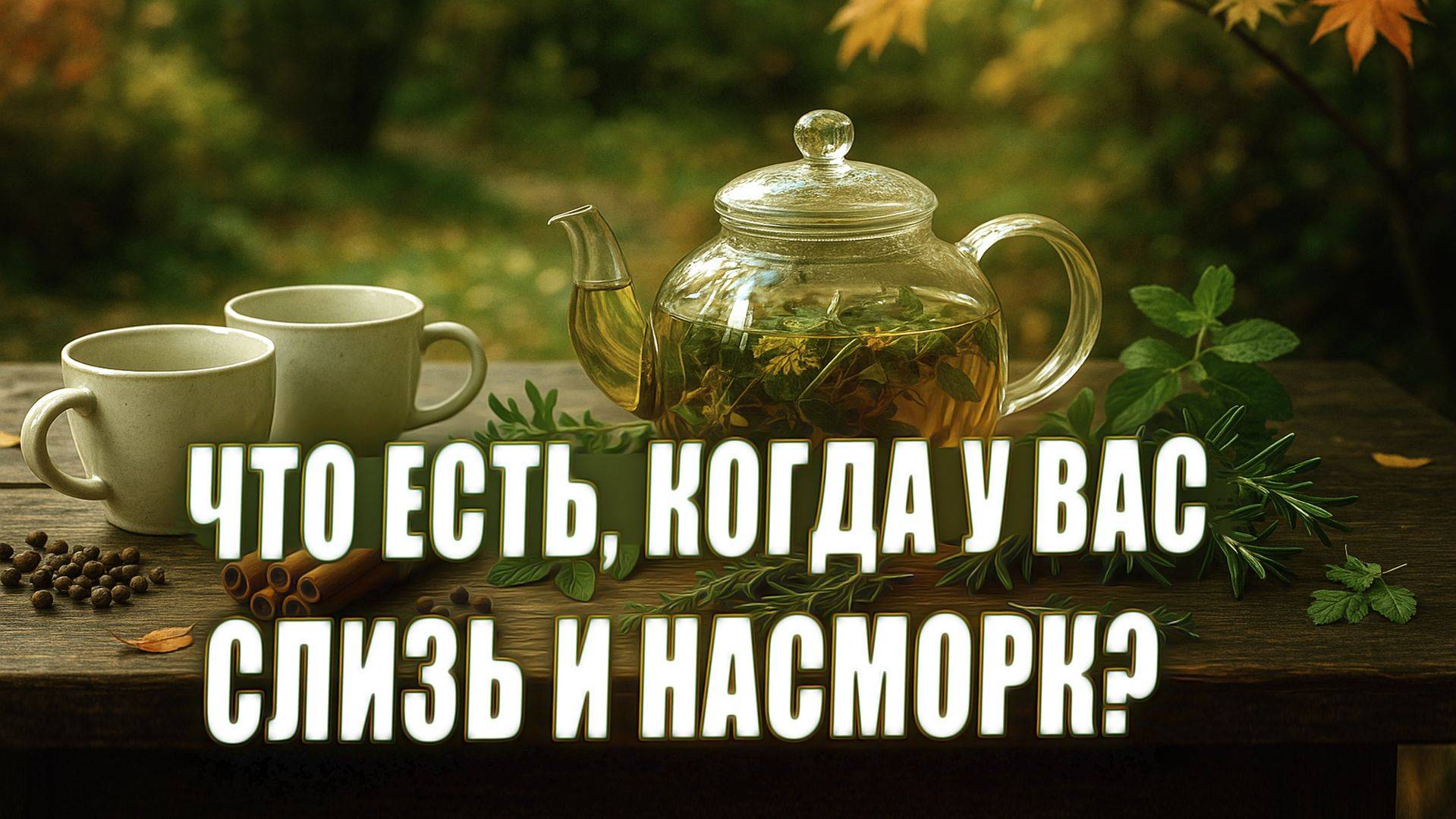 10 причин появления осенней СЛИЗИ, НАСМОРКА, ТЯЖЕСТИ