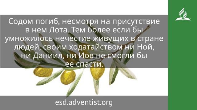 5 сентября 2025. Ответственность. Под сенью благодати | Адвентисты