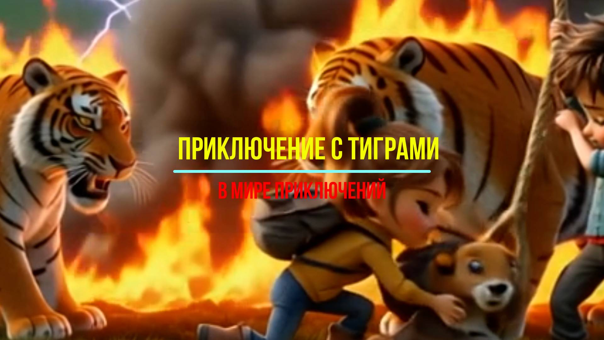 В мире приключений - Приключение с Тиграми