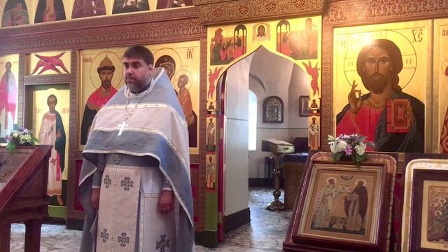 28.08.2025  проповедь иерея Иоанна Шумилова на Успение Пресвятой Богородицы