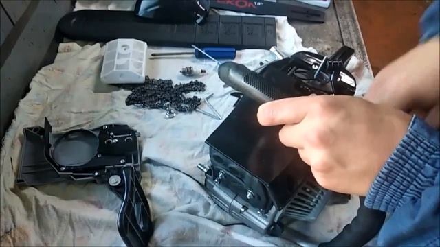 Подготовка и обслуживание бензопилы Интерскол к первому запуску