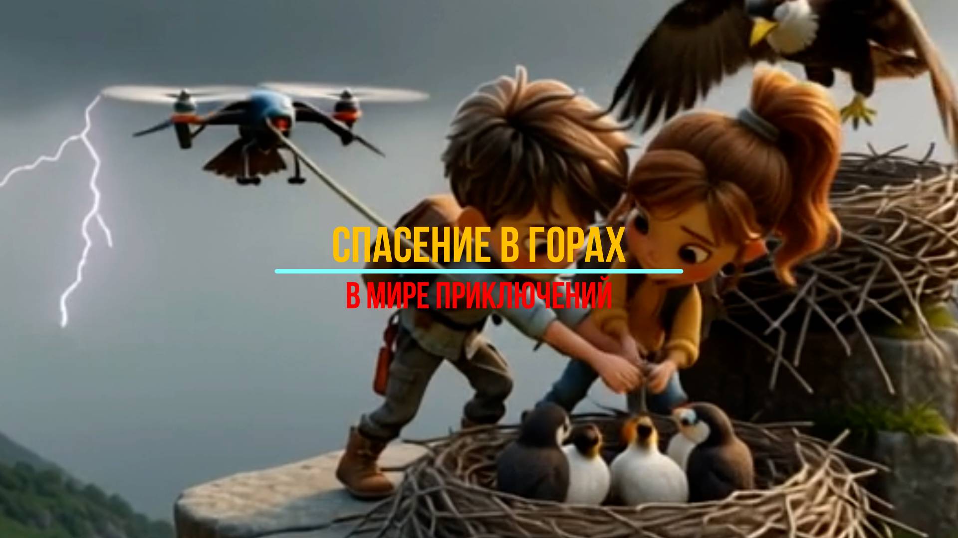 В мире приключений - Спасение в Горах