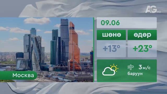 Погода 6 сентября /"Цаг агаар" - 2025.09.06