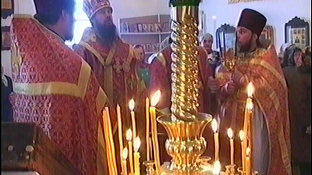 пасхальная служба Поспелиха 2005г