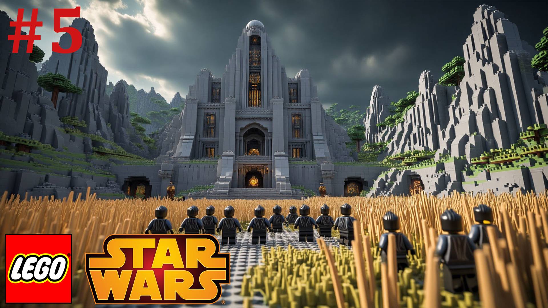 LEGO Star Wars The Complete Saga / Эпизод 1 Скрытая угроза / Освобождение дворца Тида