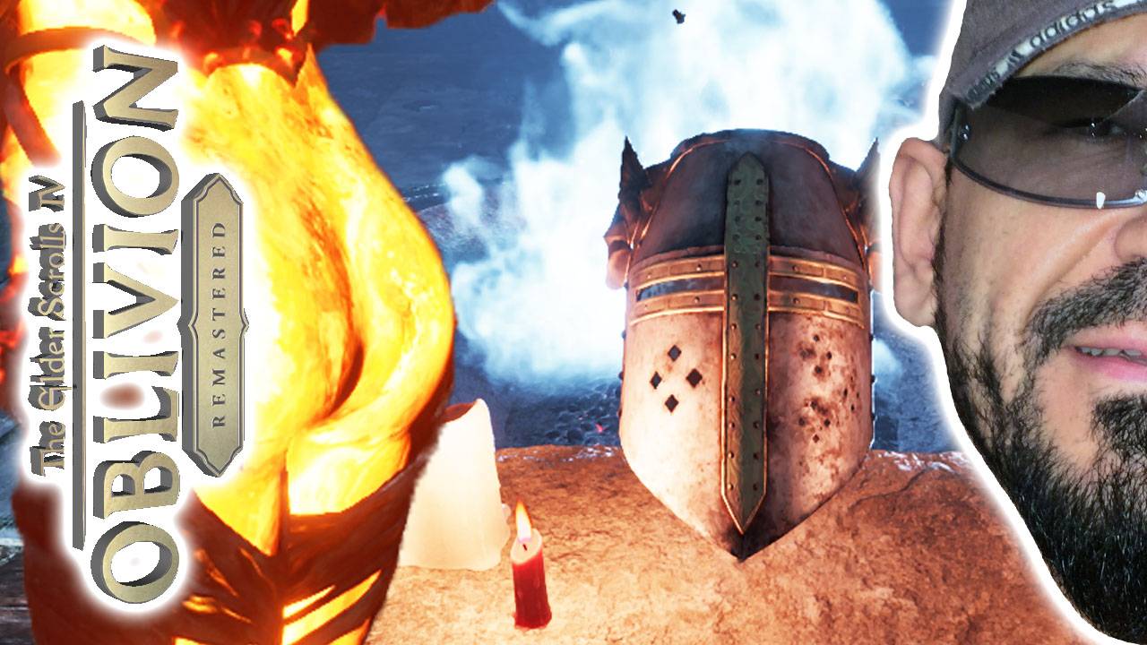 Надираю зады Рыцарям Девяти Oblivion Remastered Knights of the Nine