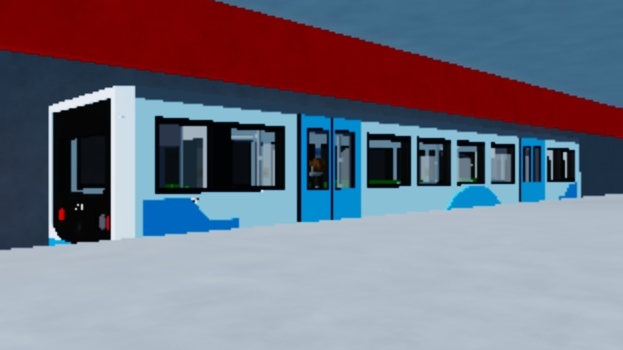 Robloxian Automatic Subway 1 - Twiggy Line (Red)