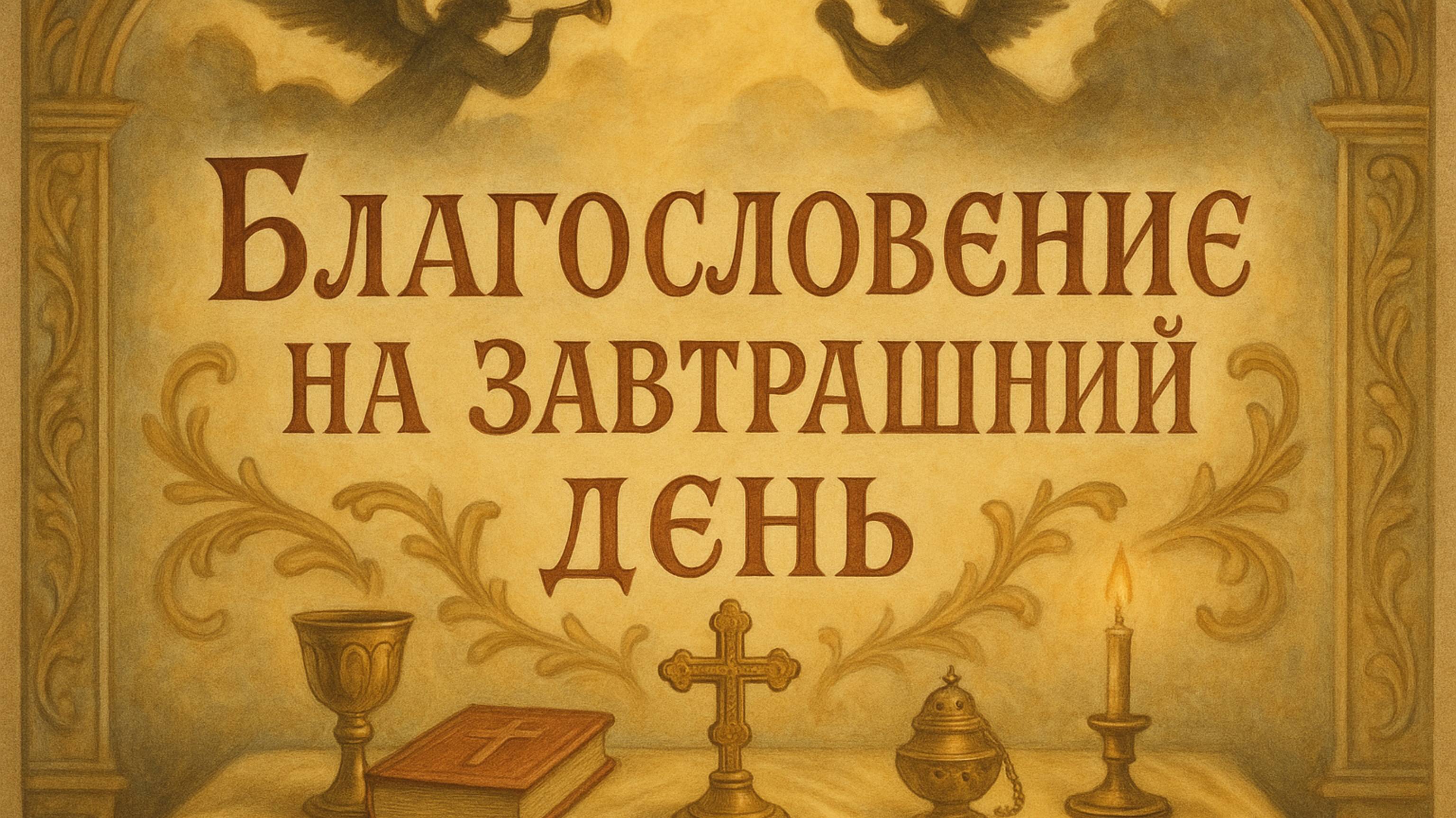 «Благословение на завтрашний день»