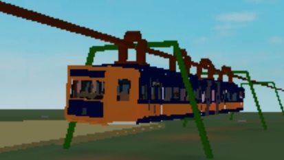 Robloxian Automatic Subway 1- Gray Line