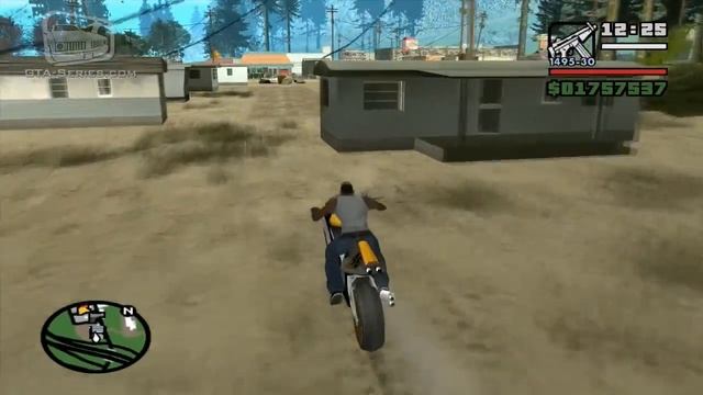 GTA San Andreas - Walkthrough - Unique Stunt Jump #37 - Angel Pine (Whetstone)