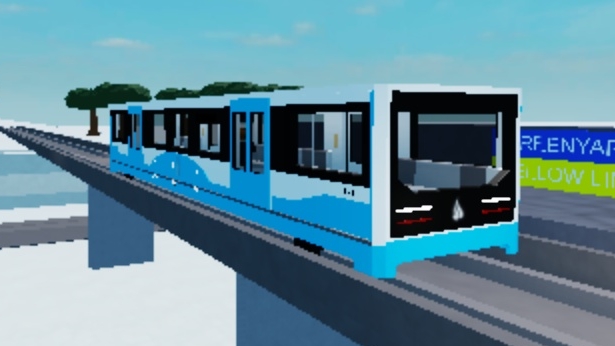 Robloxian Automatic Subway 1 - Yellow Line