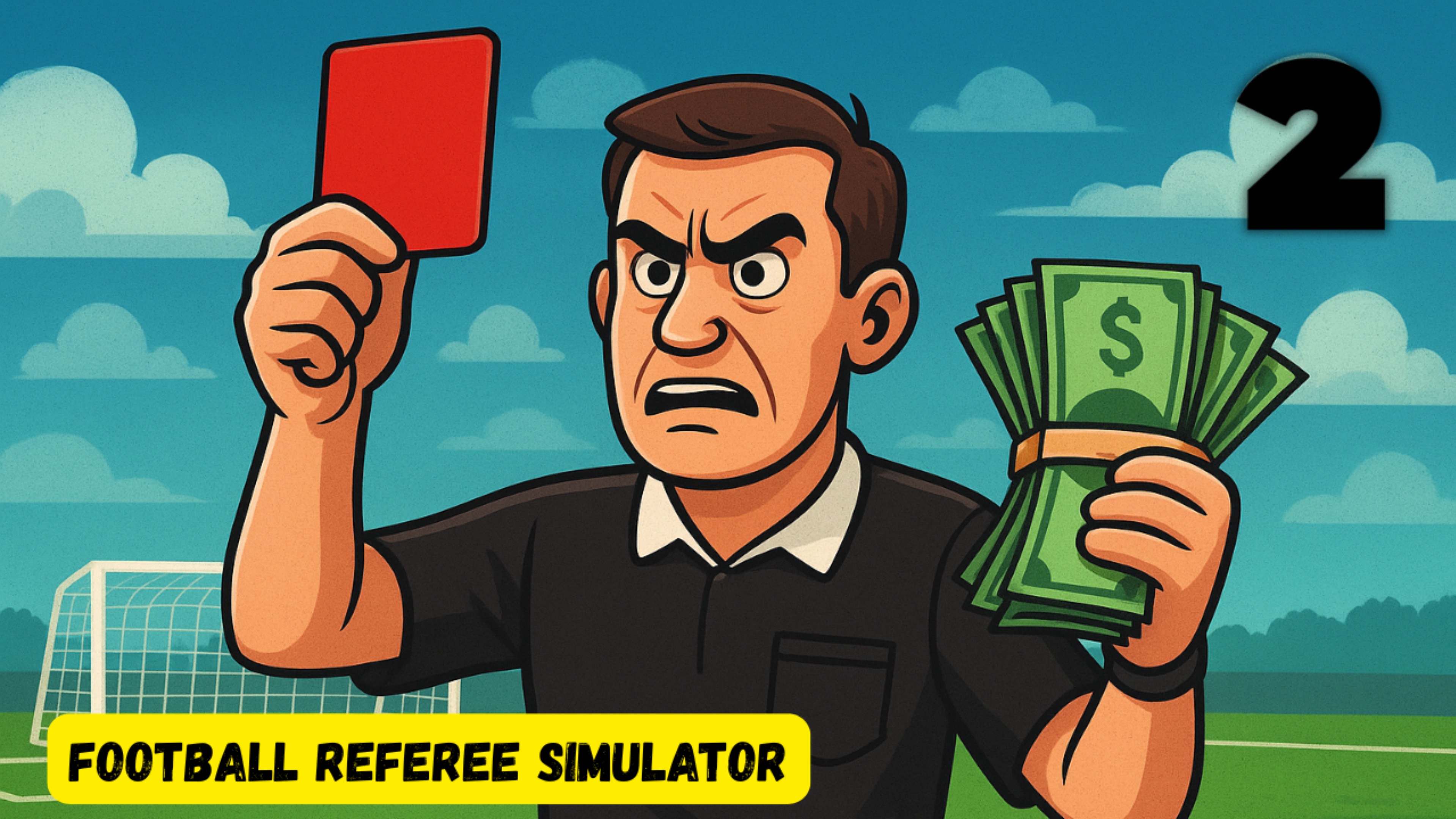 Симулятор футбольного судьи: ВЗЯТКА и скандал на поле! Коррупция в Football Referee Simulator